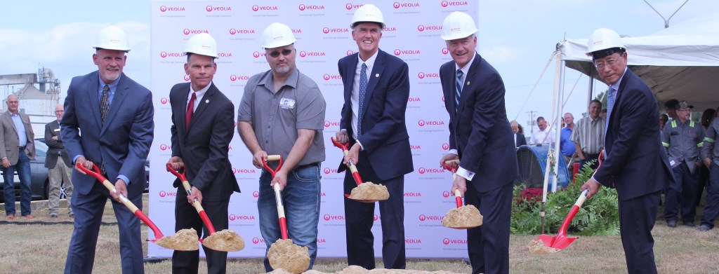 Veolia breaks ground on $600M expansion