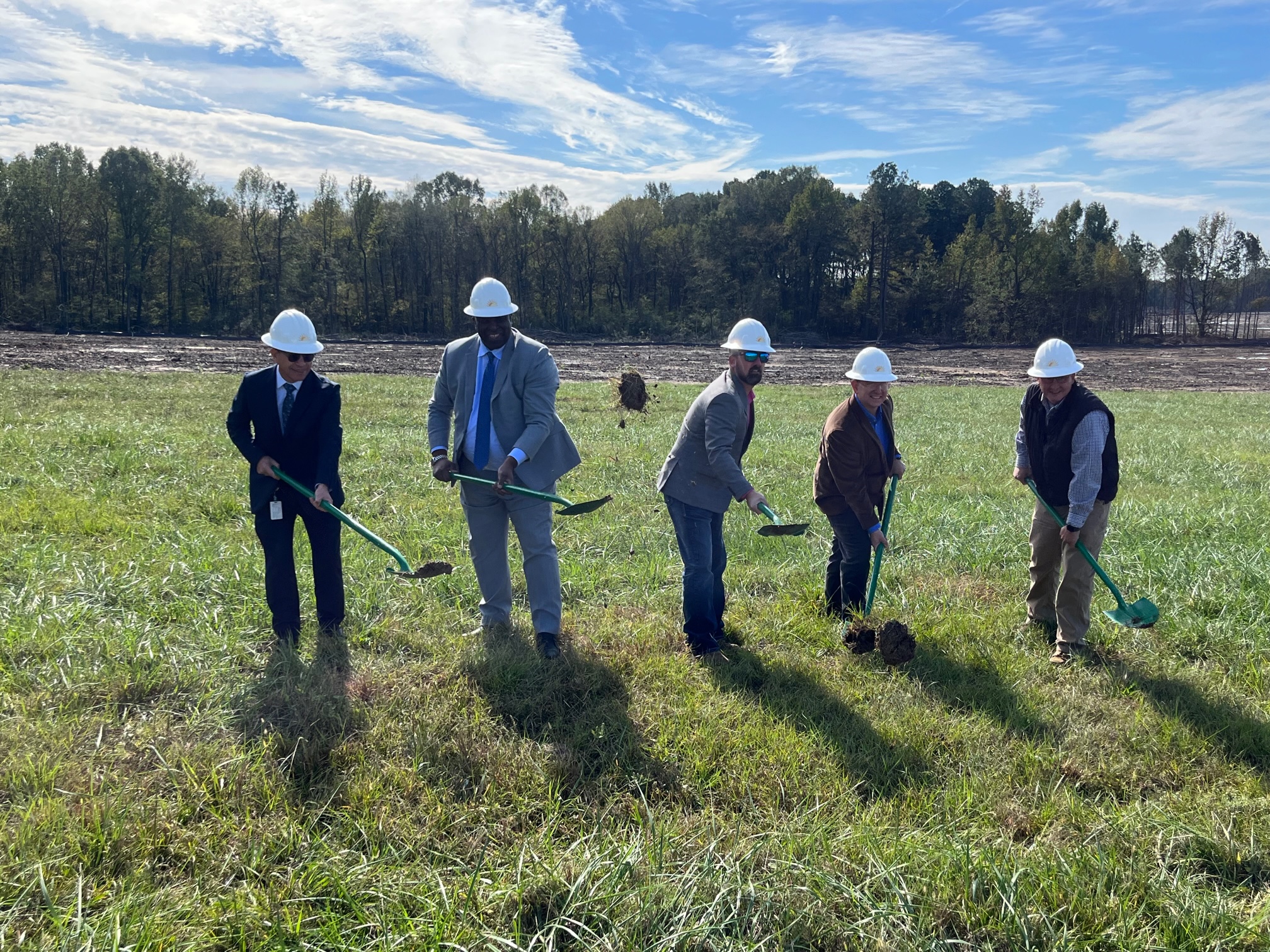 Veolia breaks ground on 40-acre solar farm