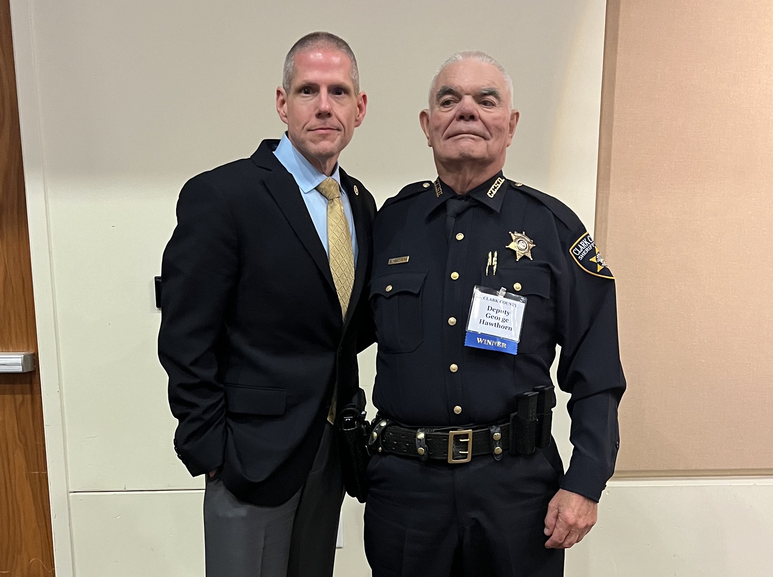 Hawthorn named Clark County Officer of the Year