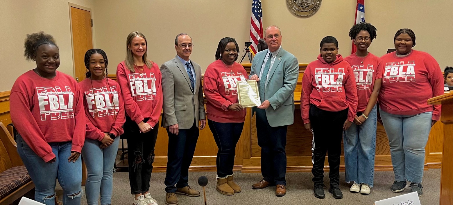 FBLA recognized in Clark County proclamation