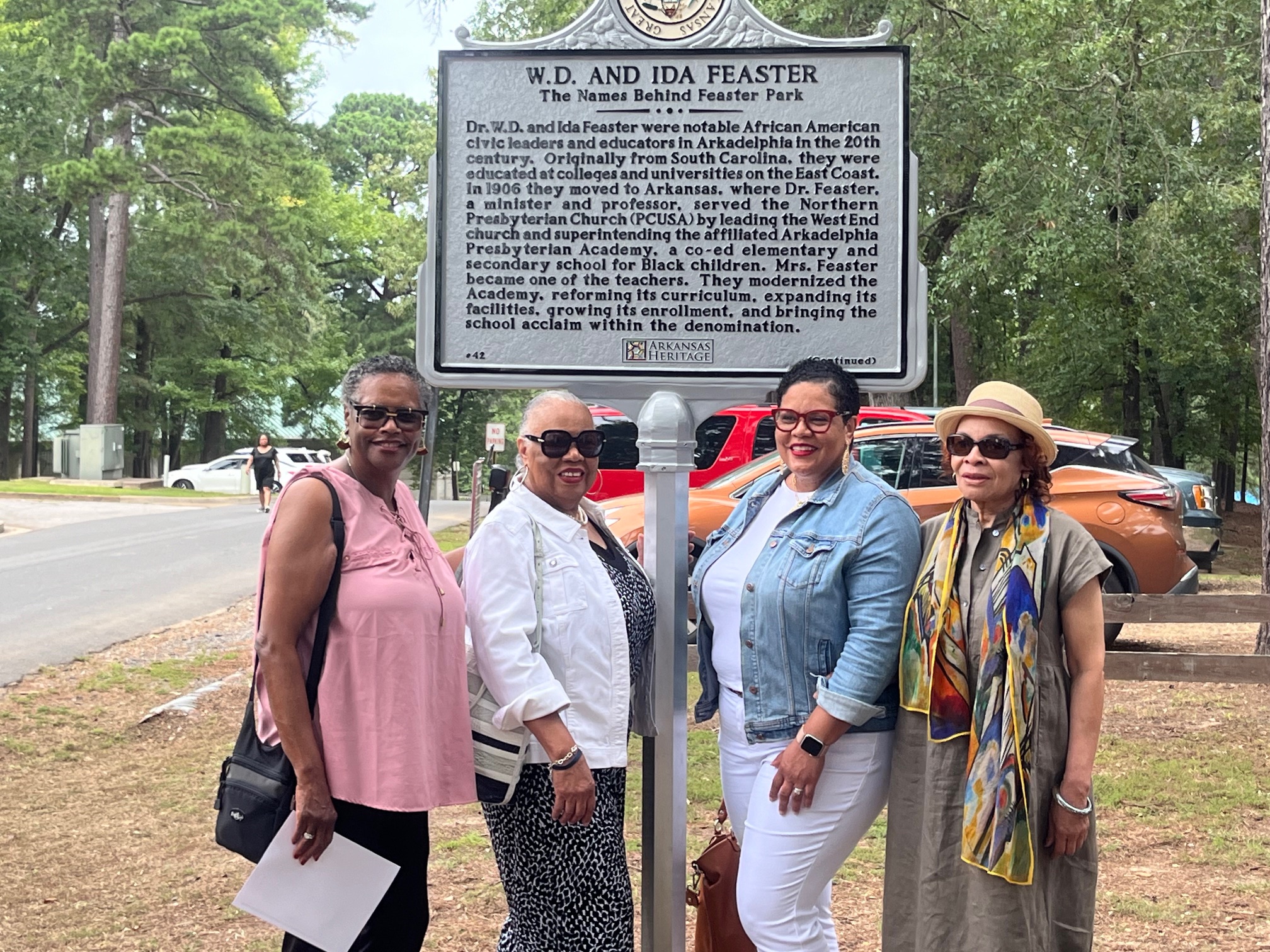 Marker commemorates history of Arkadelphia's Feaster Park